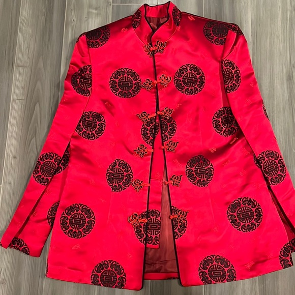 Custom | Jackets & Coats | Custom Made Top Silk Jacketcoat With Lucky ...